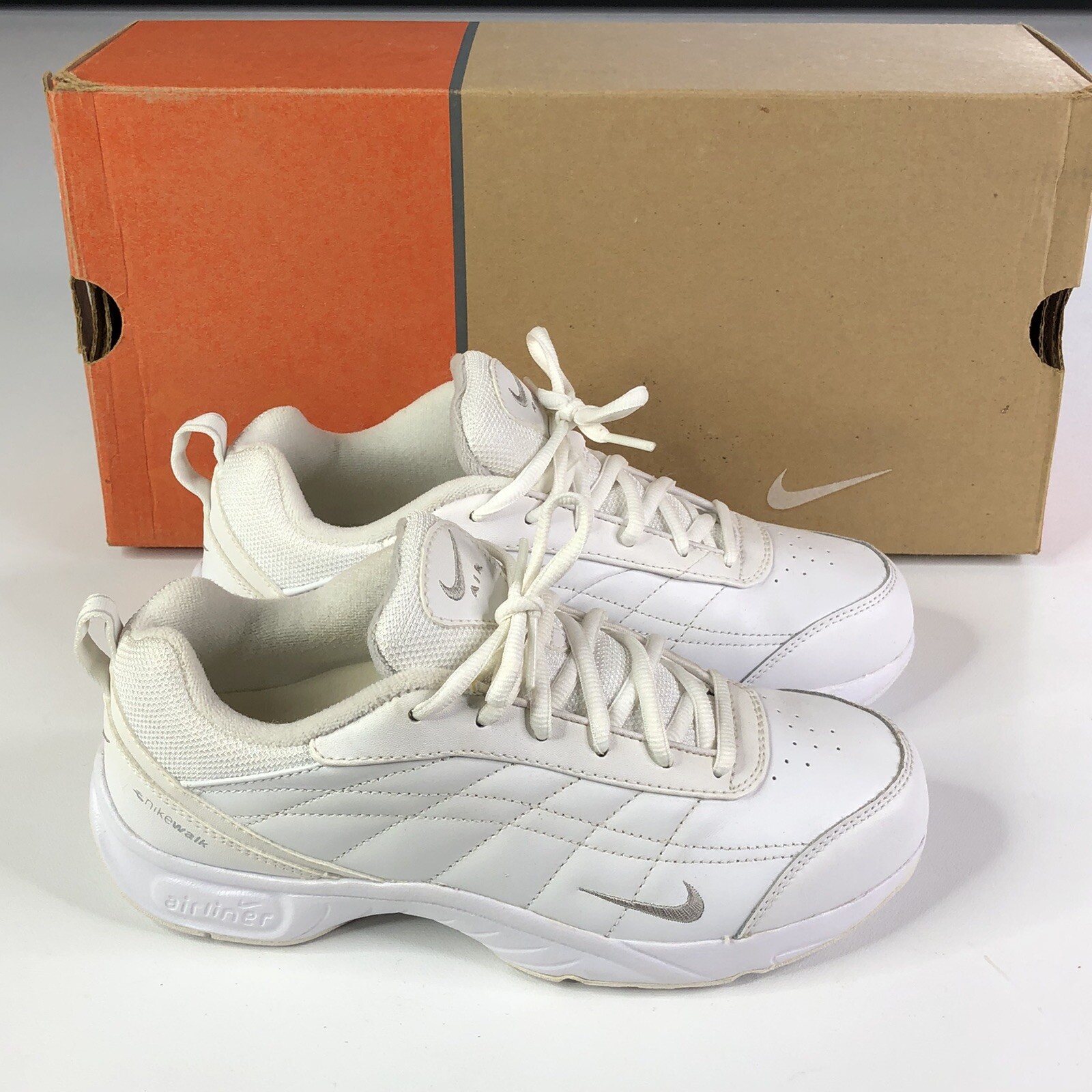 Nike Womens Atlas Walker 315698-101 White Running Sho… - Gem