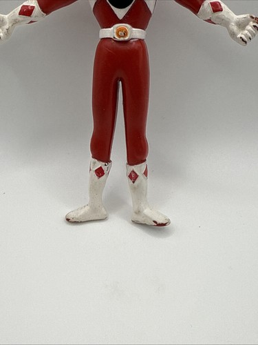 Vintage 1994 Pink & Red Power Rangers Bendable Gordy Toy Poseable ...