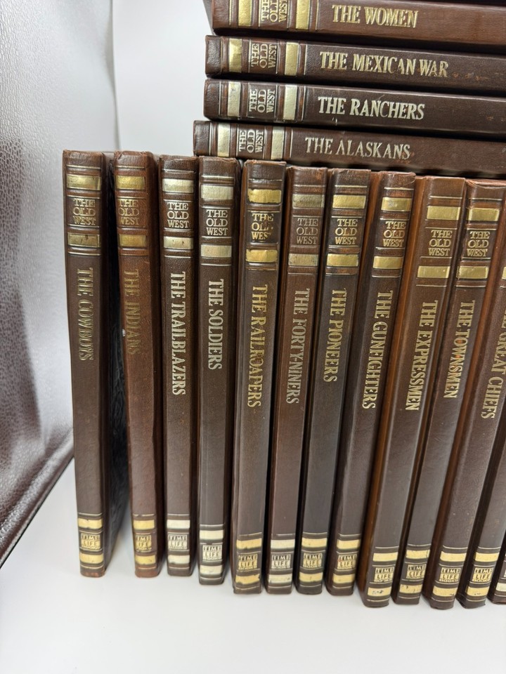 Vintage Time Life Books THE OLD WEST Complete Set 26 Vol with Master ...