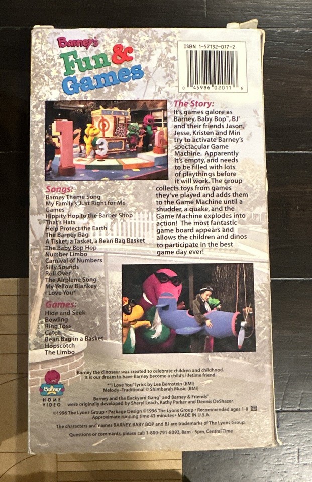 Barney VHS Lot | eBay
