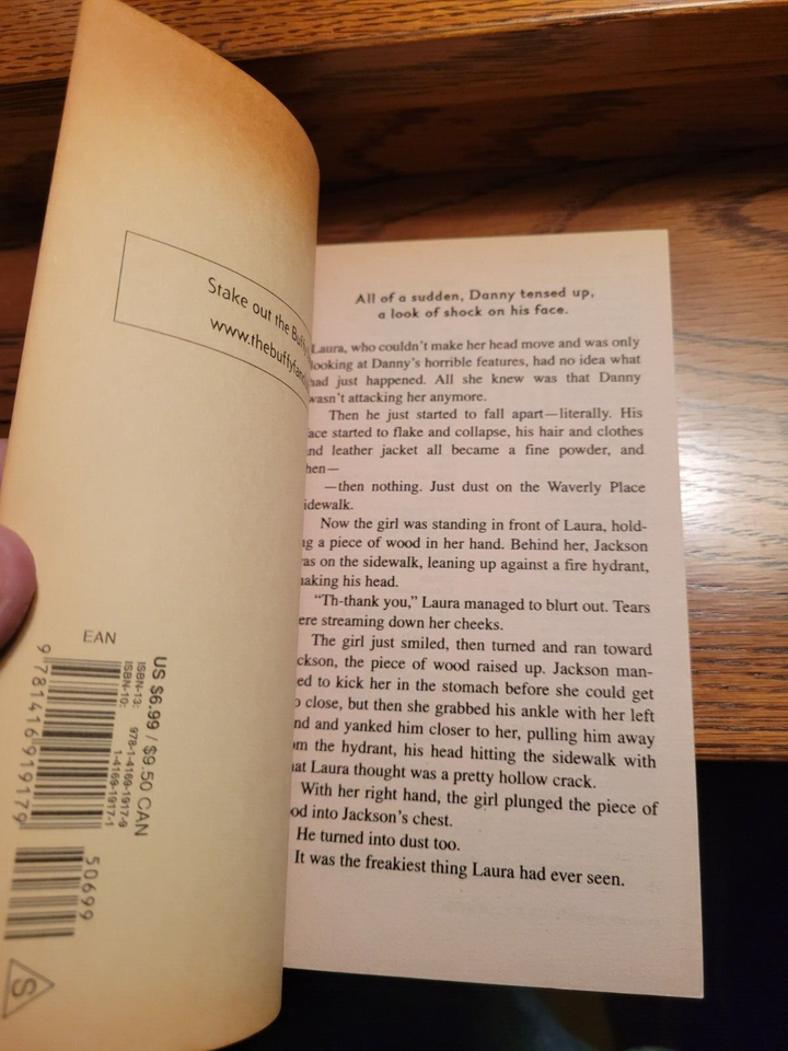 Buffy the Vampire Slayer Blackout Keith R A DeCandido 2006 Spike ...