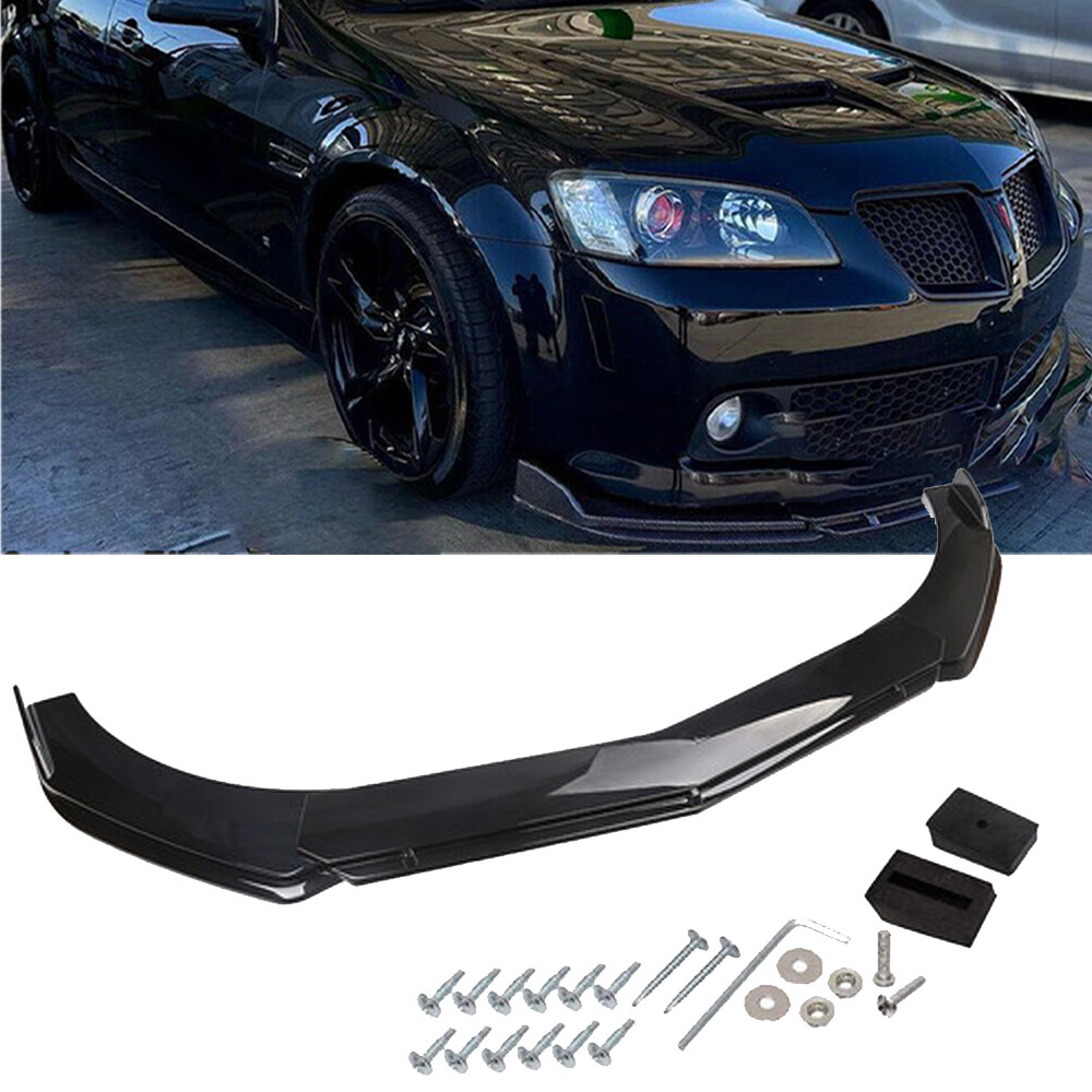 For Pontiac G8 GT GTO Front Bumper Lip Splitter Diffuser Body Kit Gloss ...