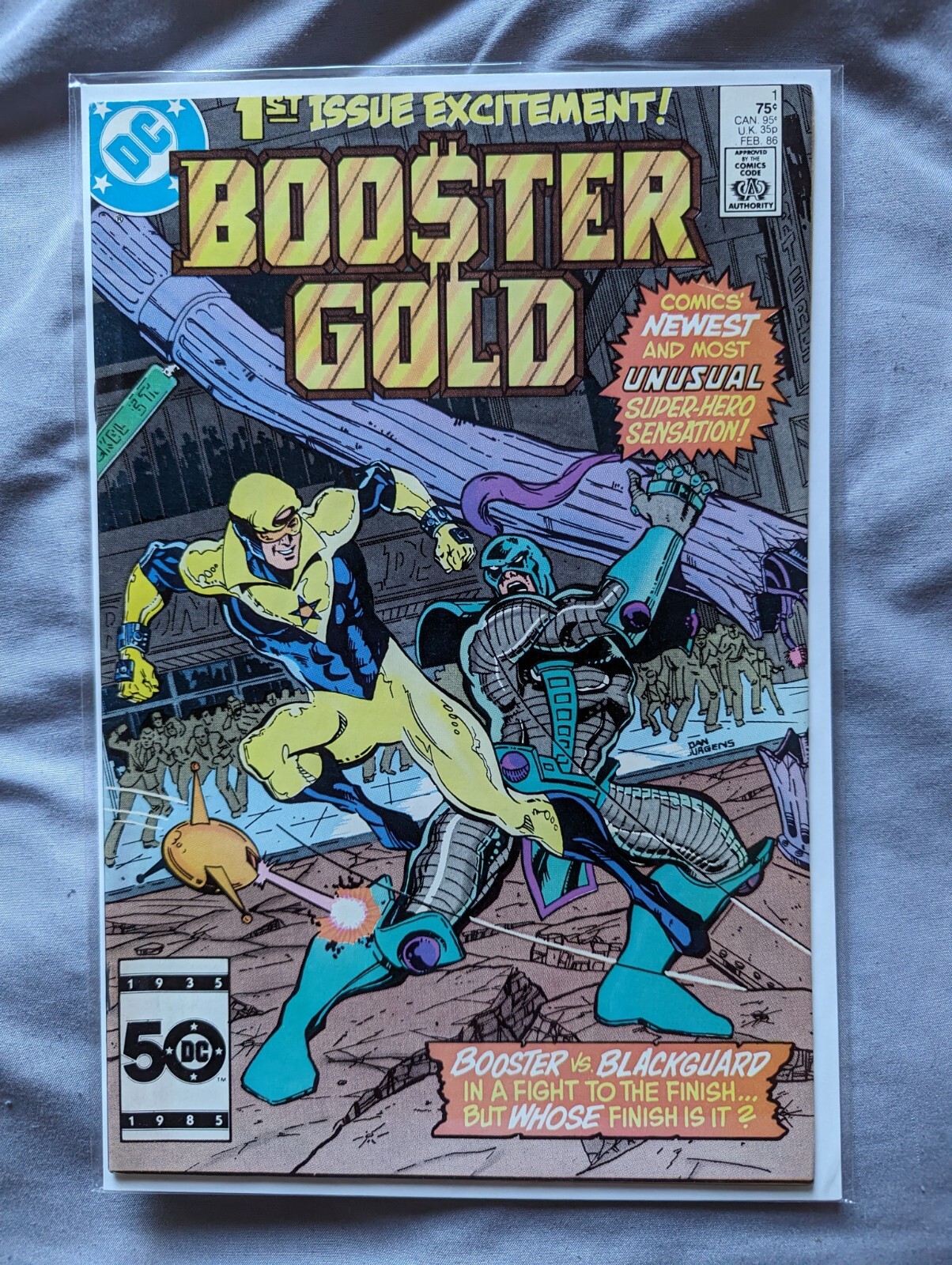Booster Gold #1 DC Comics 1986 1st appearance of Booster Gold 🔑 | eBay