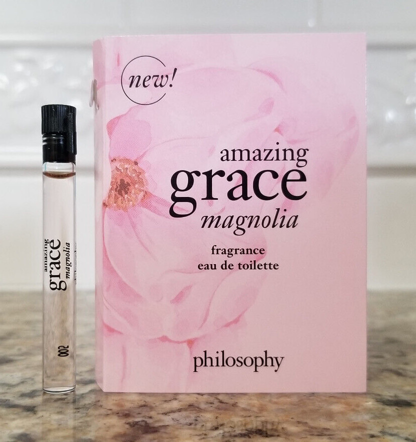 Philosophy Perfume Sample: Living Grace, Amazing Grace, Magnolia ...
