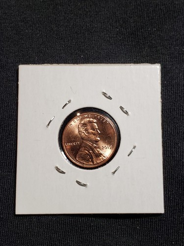 2019-P Lincoln Shield cent obverse cud (die break) BU error coin | eBay