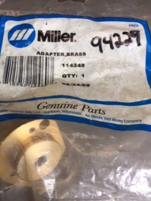 MILLER ADAPTER BRASS # 114249 | eBay