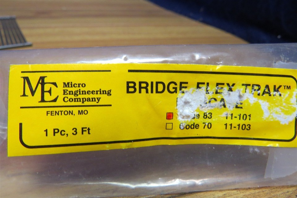 Micro- Engineering #11-101 BRIDGE FLEX-TRAK HO SCALE CODE 83 576698 | eBay