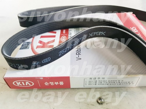 OEM 6PK2131 V-Ribbed Belt Hyundai Tucson Sonata KIA Optima K5 Sporage ...