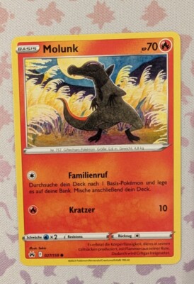 Molunk 027/159 - Pokemon Karte - Zenit der Könige - Deutsch - Common ...