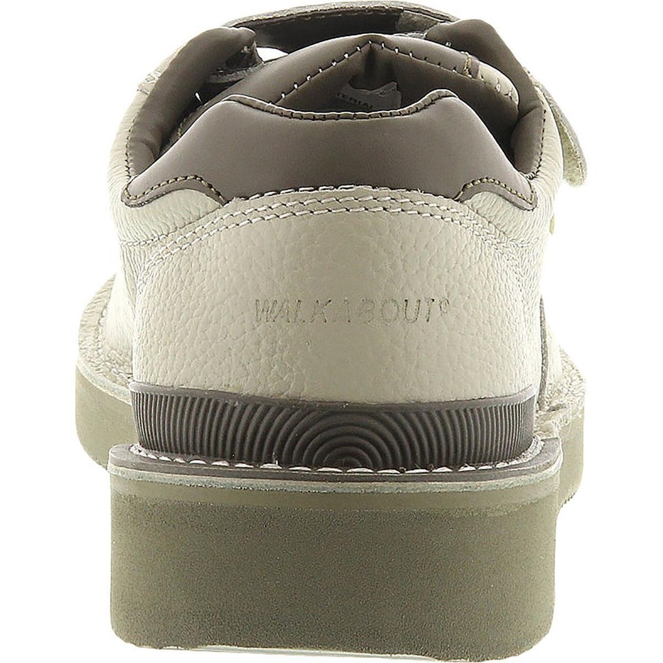 Walkabout Mens Quick Grip Beige Walking Shoes Sneakers 8.5 Narrow (C ...