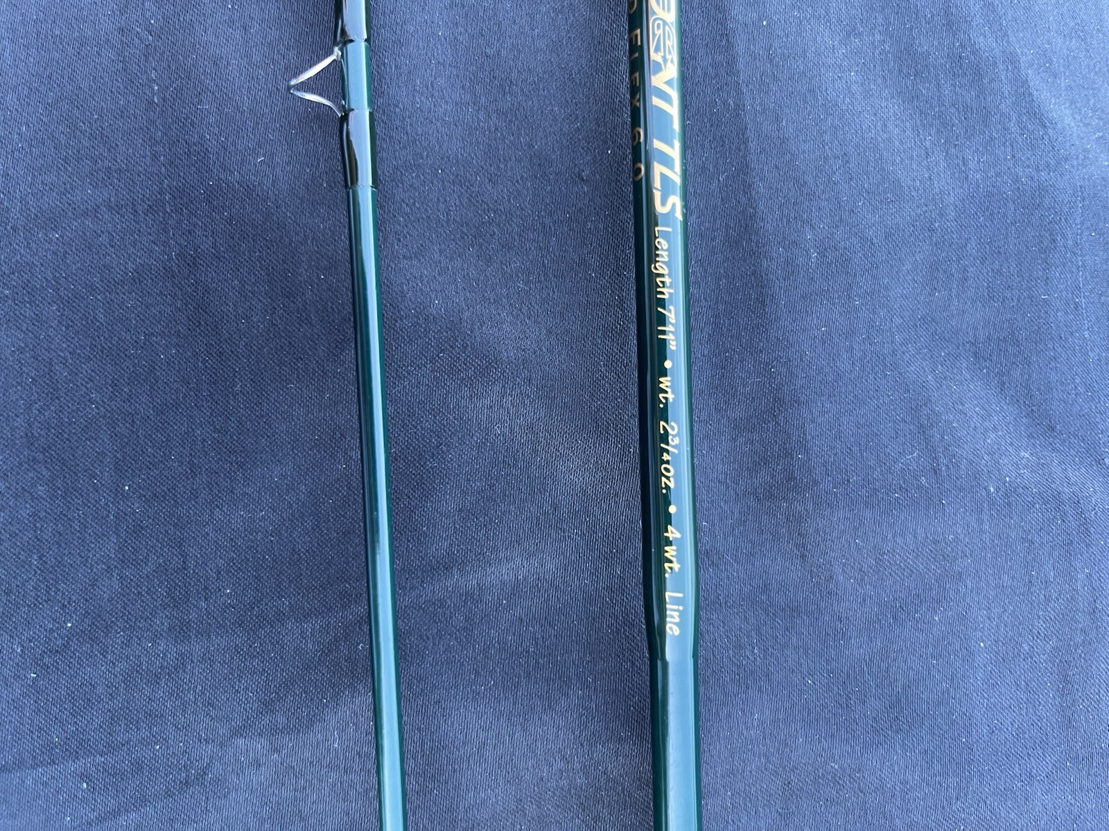 Orvis TRIDENT TLS Mid Flex 6.0 7' 11" 4 wt Fly Rod - Excellent ...