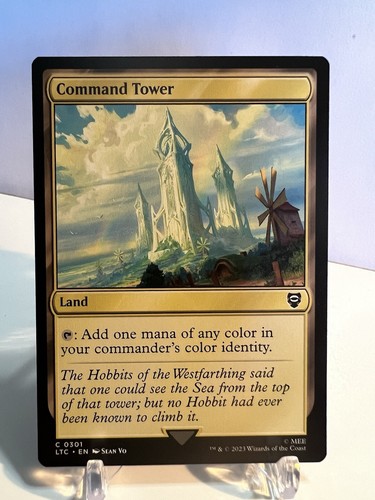 MTG Command Tower - Lord of the Rings: Tales of Middle-Earth Commander ...