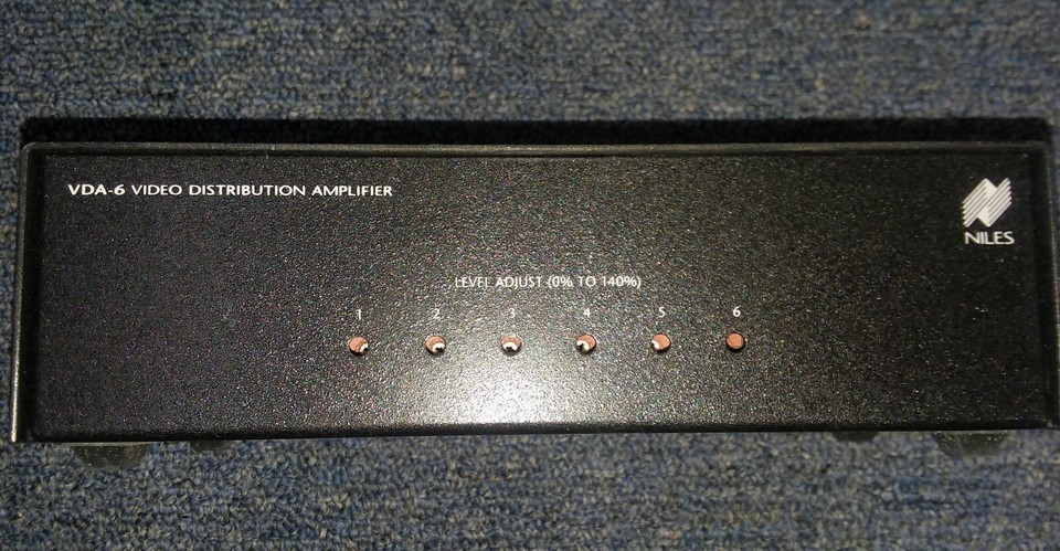 *New-Old Stock* Niles Audio VDA-6, 6-Output Video Distribution ...