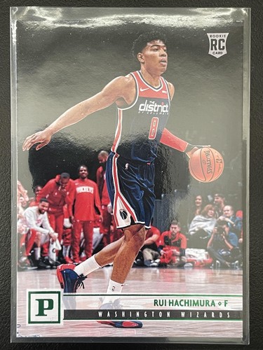 2019-20 Panini Chronicles #111 Rui Hachimura Green RC Washington ...