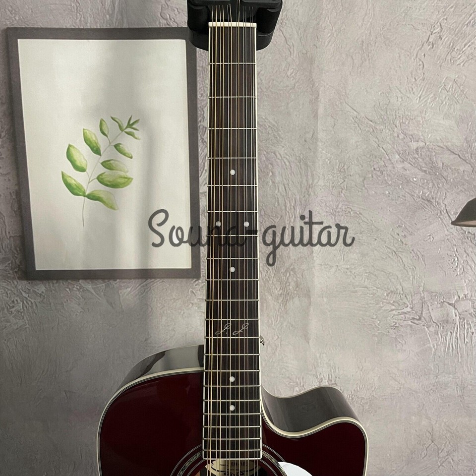 Custom Shop Spruce Top Takamine 12 Strings Acoustic Electric Guitar ...