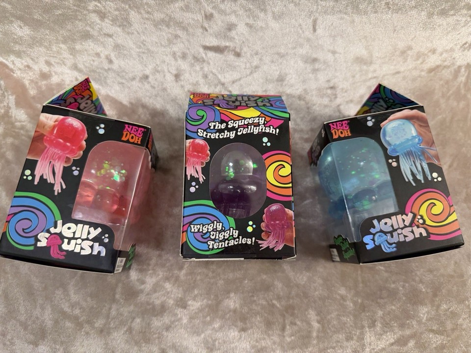 1 Needoh Nee Doh Jellyfish Jelly Fish Squish Stress Toy Fidget Squeeze