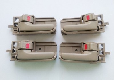 Fit 03-08 Toyota Corolla Matrix Pontiac Inside Beige Left Right Door ...