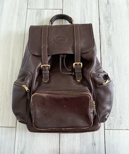 King Ranch Backpack Brown Leather Travel Bag 🎒 | eBay