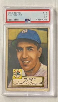 1952 Topps #11 Phil Rizzuto New York Yankees HOF PSA 1.5 | eBay