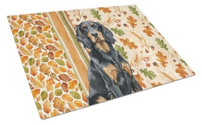 Gordon Setter Fall Glass Cutting Board WDK7853LCB | eBay