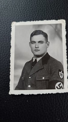 Original WW2 German Photo: Studio Portrait of Handsome Reich Labour ...