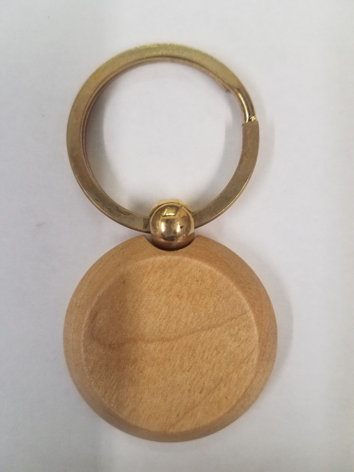 50 Count Engravable Blank Round Maple Wood Key Chain | eBay