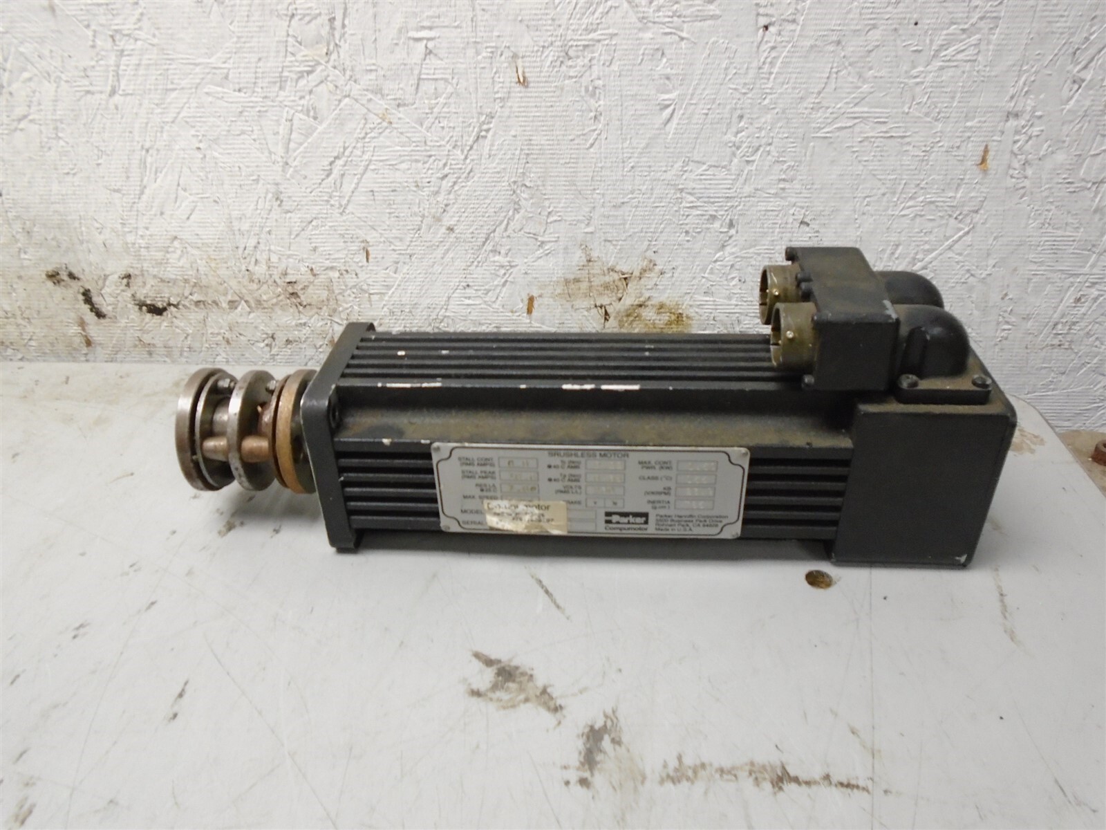 PARKER Compumotor Model 604/ APEX604-MO-25 Brushless Servo Motor | eBay