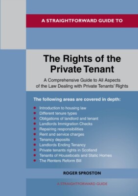 A Straightforward Guide to the Rights of the Private Tenant by Ro | eBay UK
