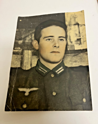 WW2 Original German Army HEER Colorized Soldier Photo 8" x 10" | eBay