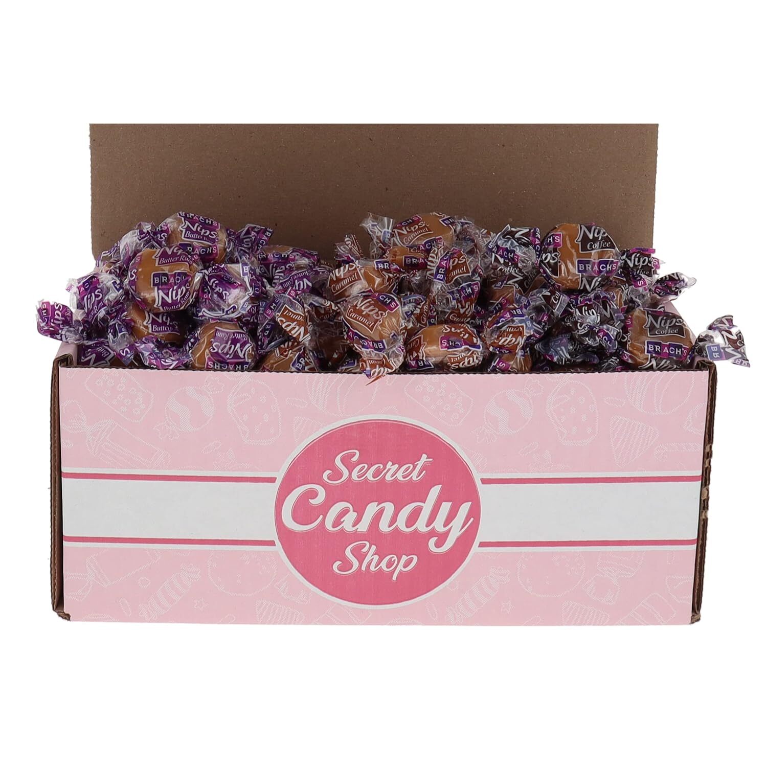 Nips Hard Candy Bulk in Box (Assorted Flavors) Pack of 25, 50, or 100 ...