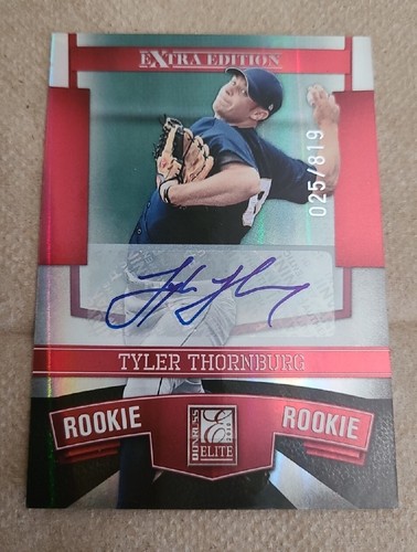 TYLER THORNBURG 2010 ELITE EXTRA EDITION ROOKIE AUTOGRAPH AUTO #171/819 ...
