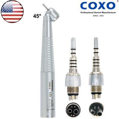 US COXO Dental 45° Angle Surgical Fiber Optic Turbine Handpiece KaVo MULTIflex | eBay