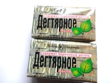 12 Pcs Organic Herbal Original Russian Birch Tar Bar Soap 12x140g Total ...