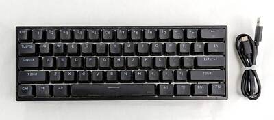 RGB DIERYA x KEMOVE DK61 Mechanical 60% Gaming Keyboard Gateron Brown ...