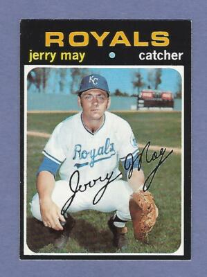 1971 Topps - #719 Jerry May SP - Kansas City Royals - ExMt+ | eBay