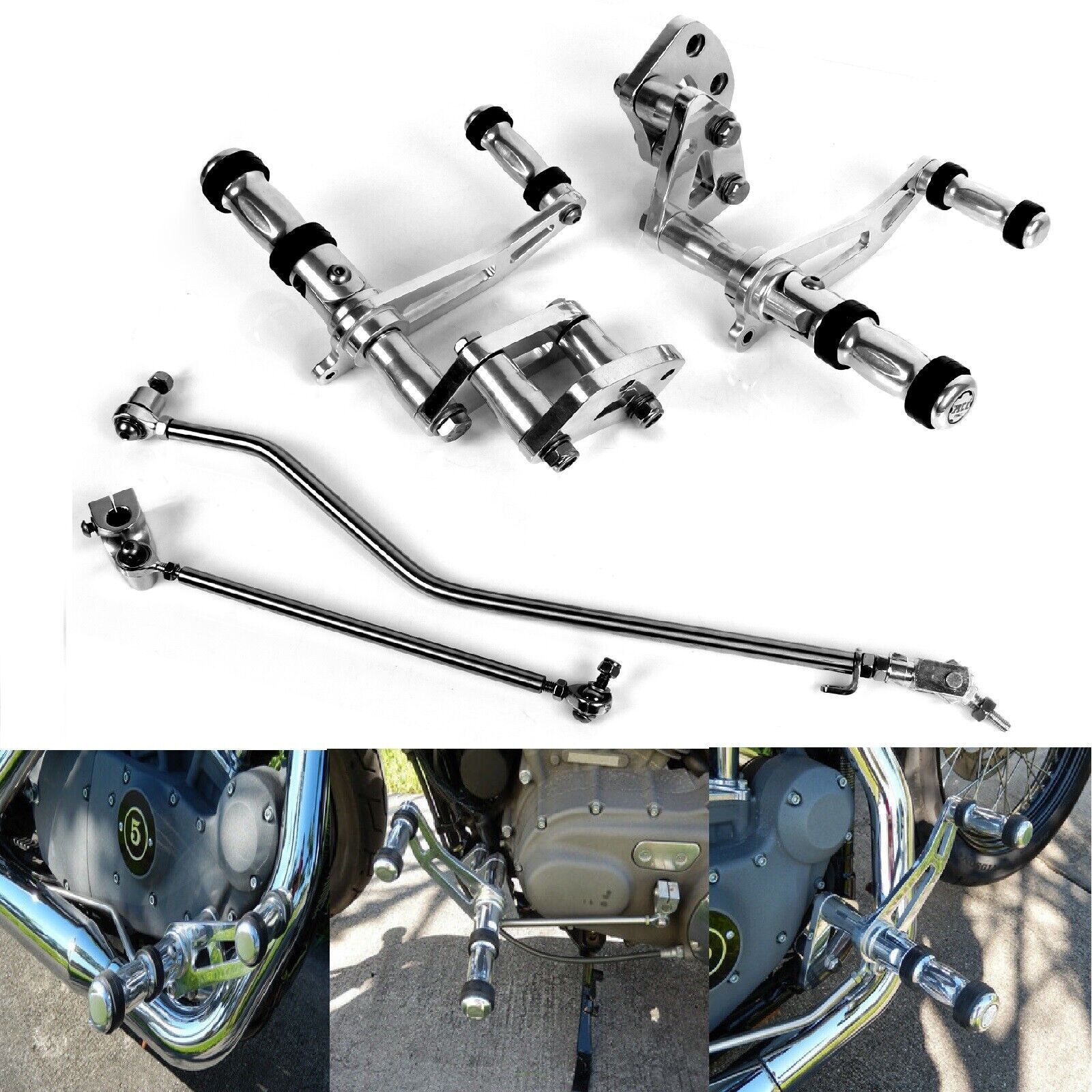 Forward Controls For Harley Sportster Iron XL883C XL883L XL1200C ...