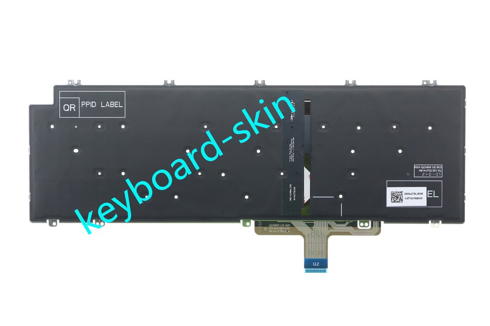 US backlit keyboard for Dell Precision 3570 3571 3580 3581 7670 7680 ...
