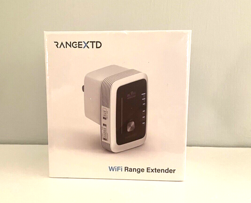 RANGEXTD Wifi Range Extender 300 Mbps 3X WiFiSignal Strength New Sealed ...