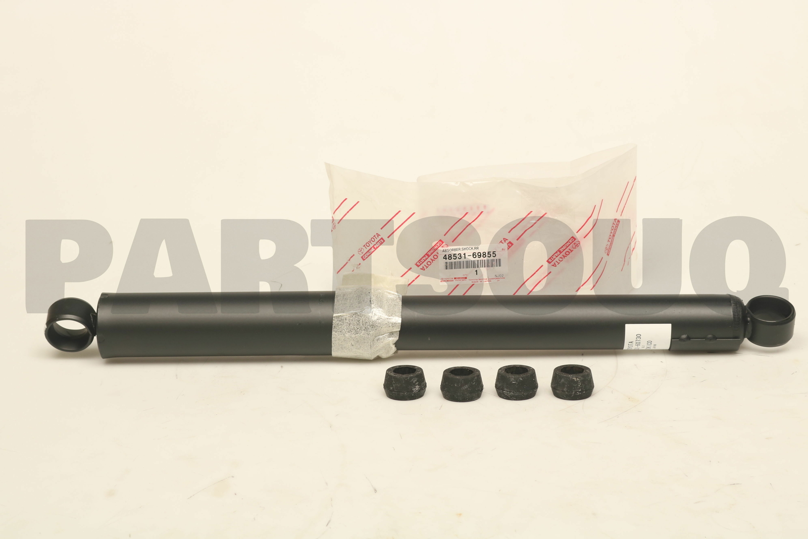 4853169855 Genuine Toyota ABSORBER ASSY, SHOCK, REAR, RH/LH 48531-69855 ...