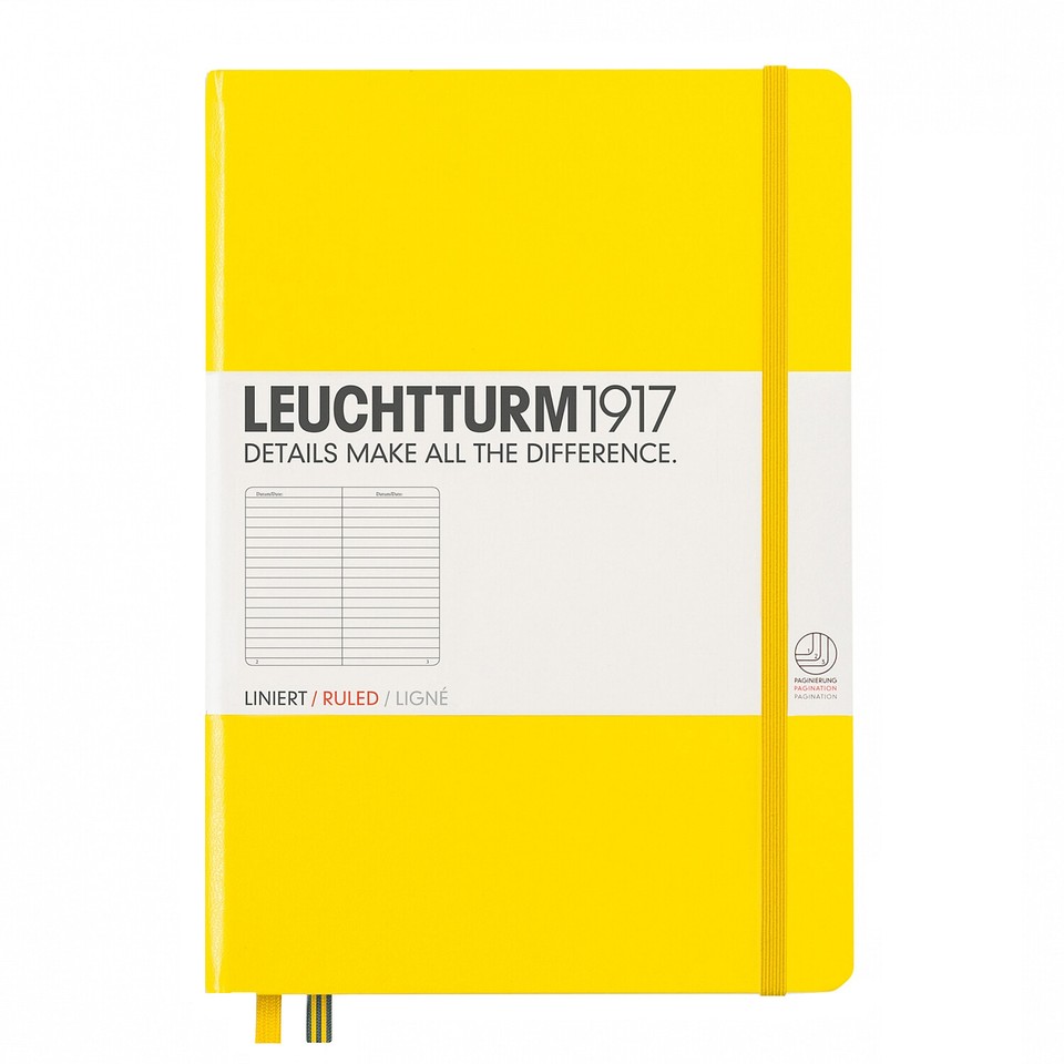 Leuchtturm1917 Classic Hardcover Notebook - All Colours, Sizes & Paper ...