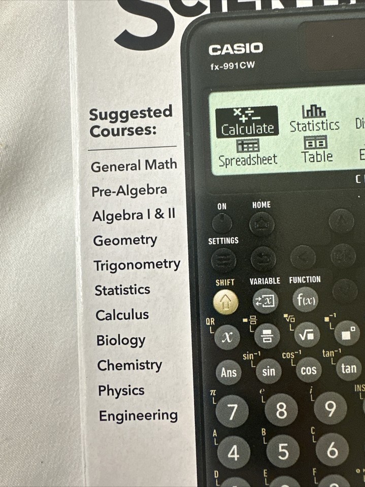 CASIO Scientific Calculator fx-991 CW | eBay