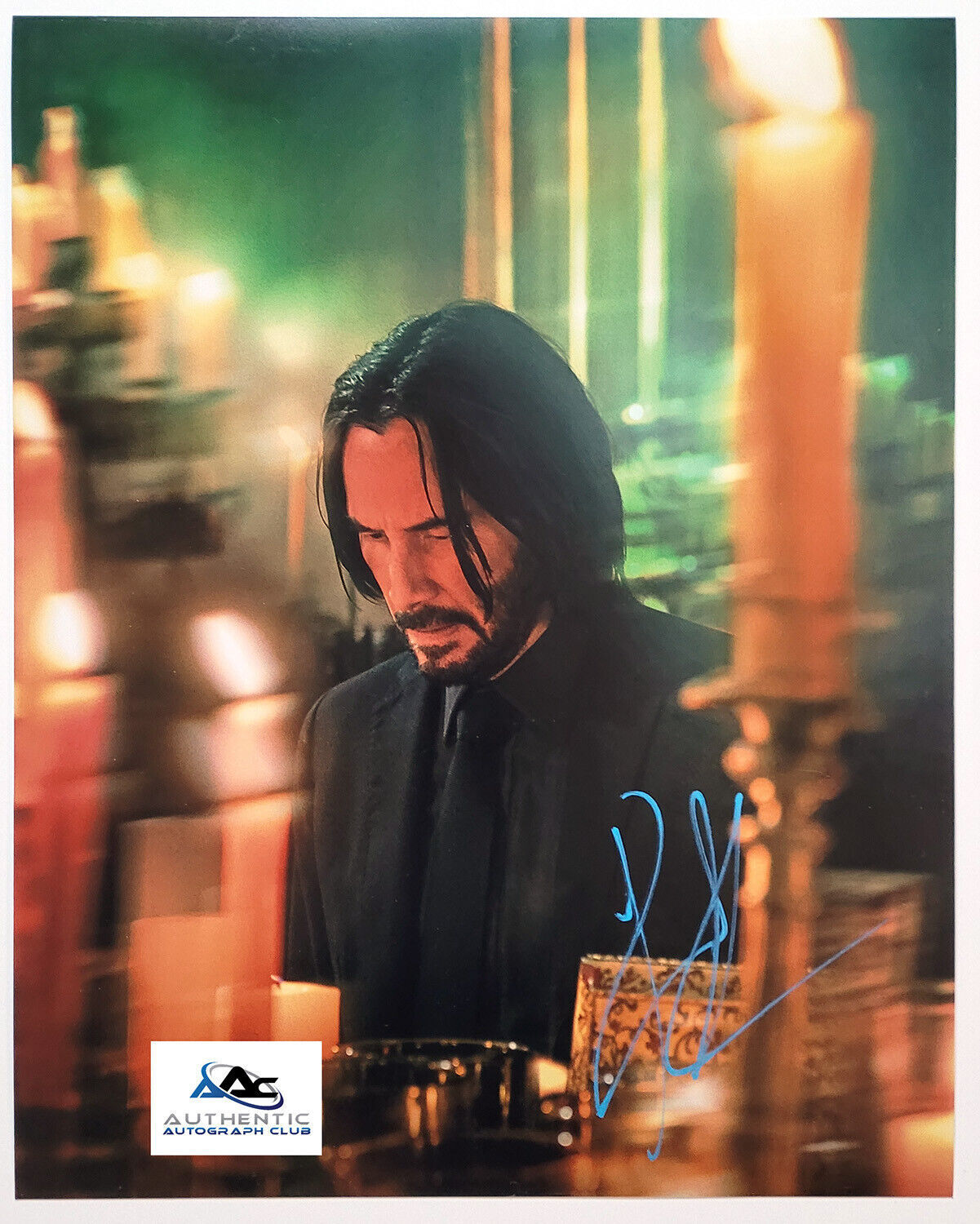 RARE KEANU REEVES AUTOGRAPH SIGNED 11x14 PHOTO JOHN WICK 4 | eBay