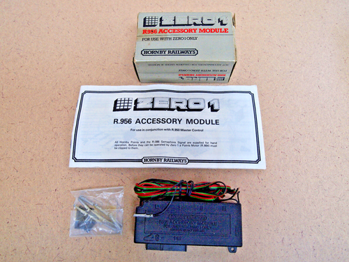 HORNBY ZERO 1 ACCESSORY MODULE R.956 NEW IN BOX | eBay