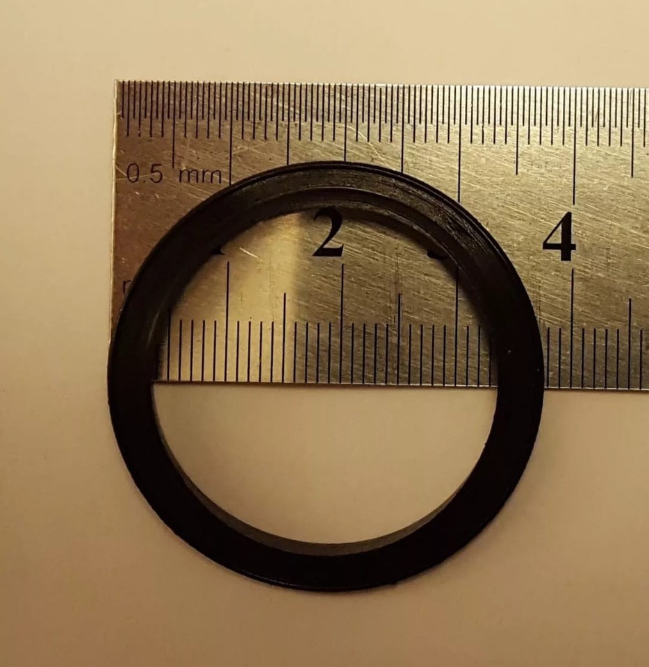 1 x SINK WASTE BASIN PLUG RING SEAL WASHER FOR CLICK CLACK BATHROOM POP ...