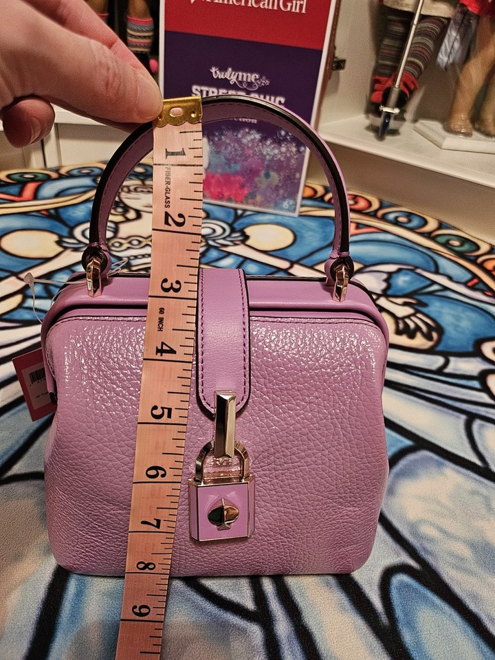 NWT Vintage Irisbloom Purple KATE SPADE Remedy Top Handle/Crossbody Bag ...
