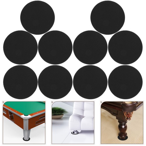 10Pcs Billiards Table Foot Pads Adjustable Leveling Cushion for Pool ...