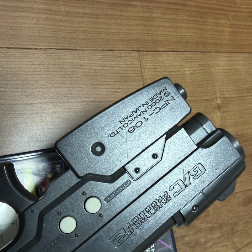 PS2 Guncon 2 gun controller namco sony playstation Npc-106 With Time ...