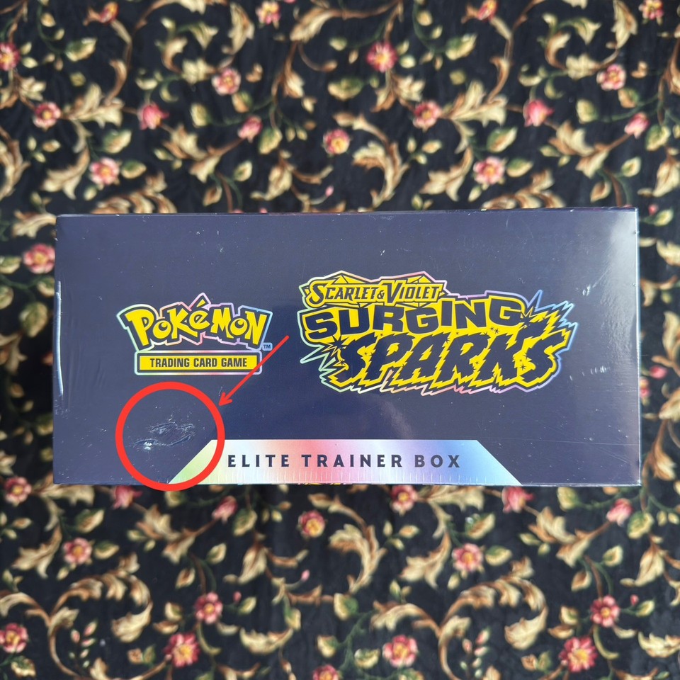 Pokémon TCG Scarlet & Violet Surging Sparks Elite Trainer Box ETB ...