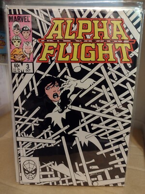 Alpha Flight #3 (1983, Marvel) New Warehouse Inventory in VG/VF ...