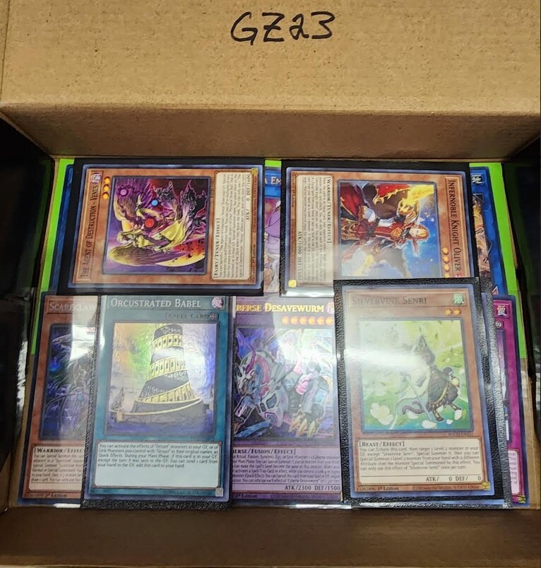 Yugioh cards bulk (box shown) cards + Free Ship [Box GZ23] | eBay